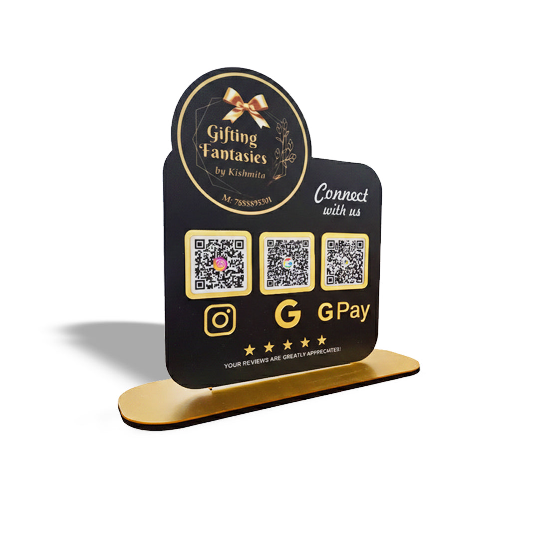 Tapify - Logo Cutout Edition Shape - Smart NFC 3-in-1 Table Top Standee ...