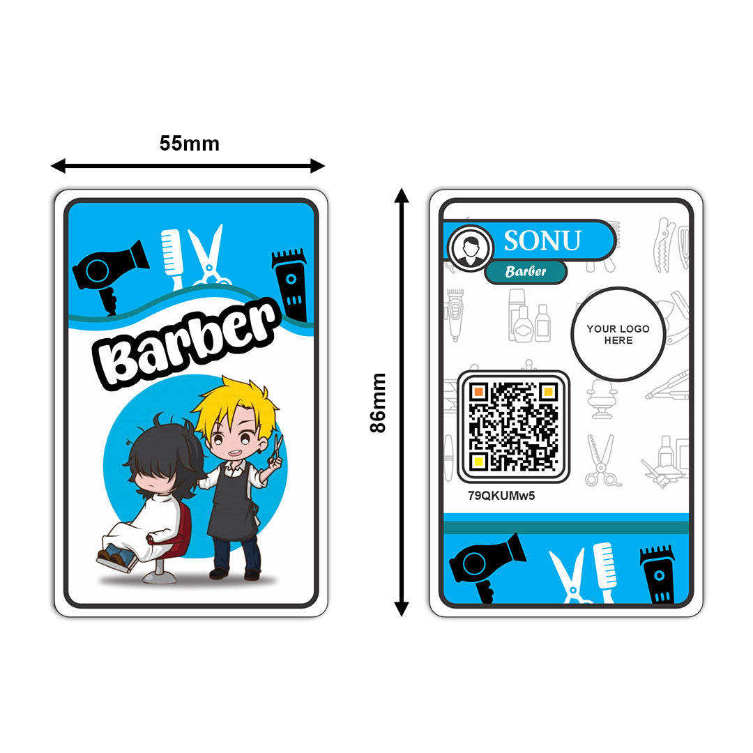 Smart Business Card | All in One | For Barber – Tapify